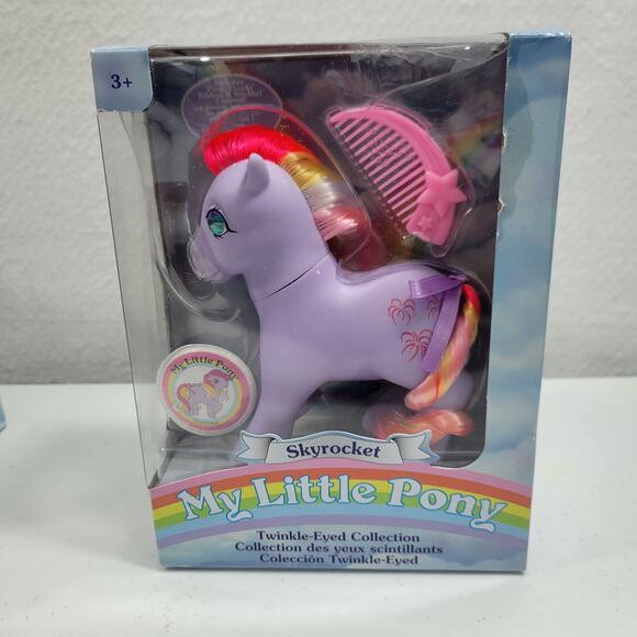 Hasbro | Toys | My Little Pony Purple Skyrocket Twinkleeyed Collection ...